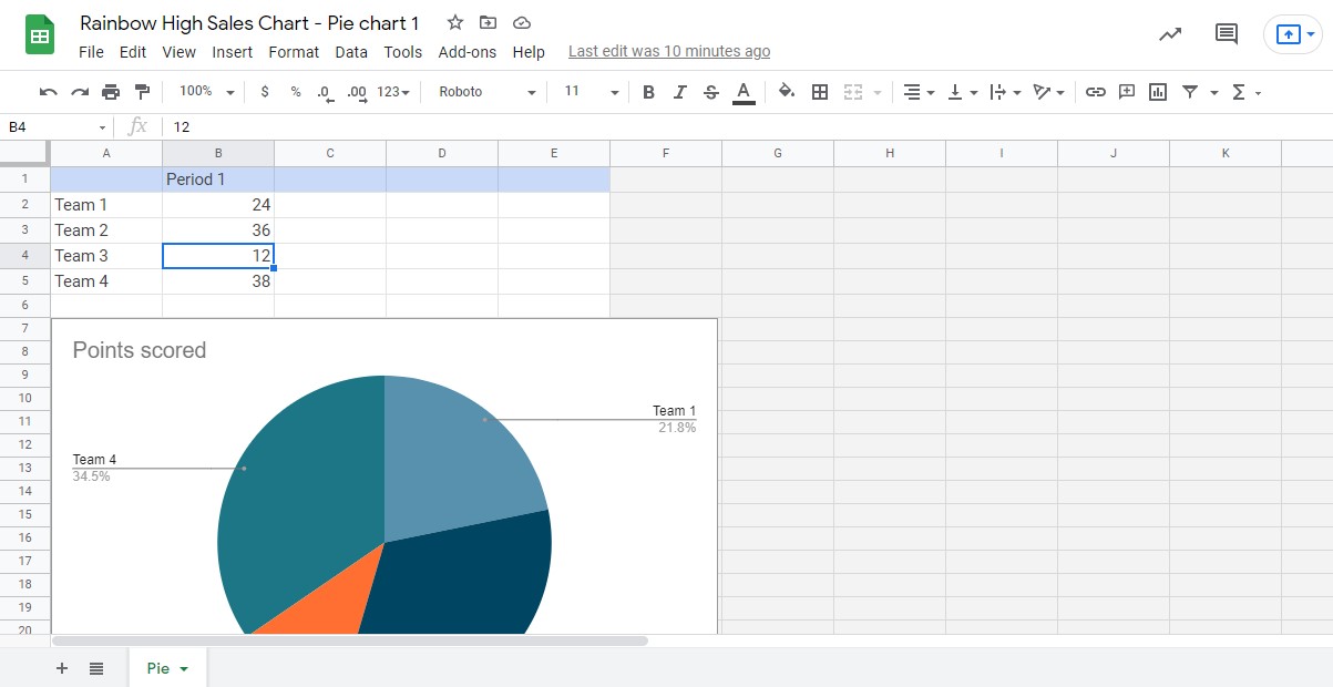 Google docs spreadsheet calculations - polfsolution