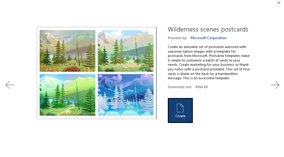 How To Make A Postcard In Word