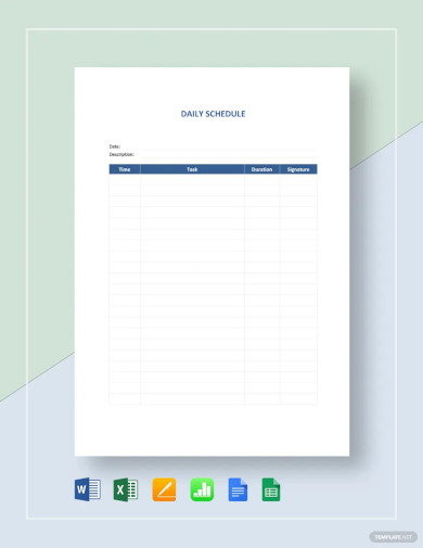 How to Make/Create a Schedule in Microsoft Word [Templates + Examples] 2023