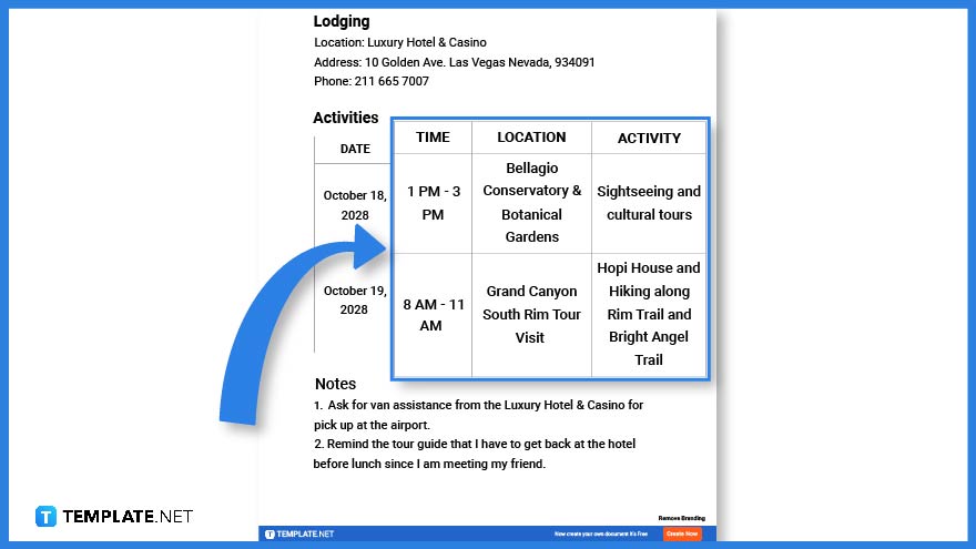 How to Make/Create an Itinerary in Google Docs [Templates + Examples] 2023