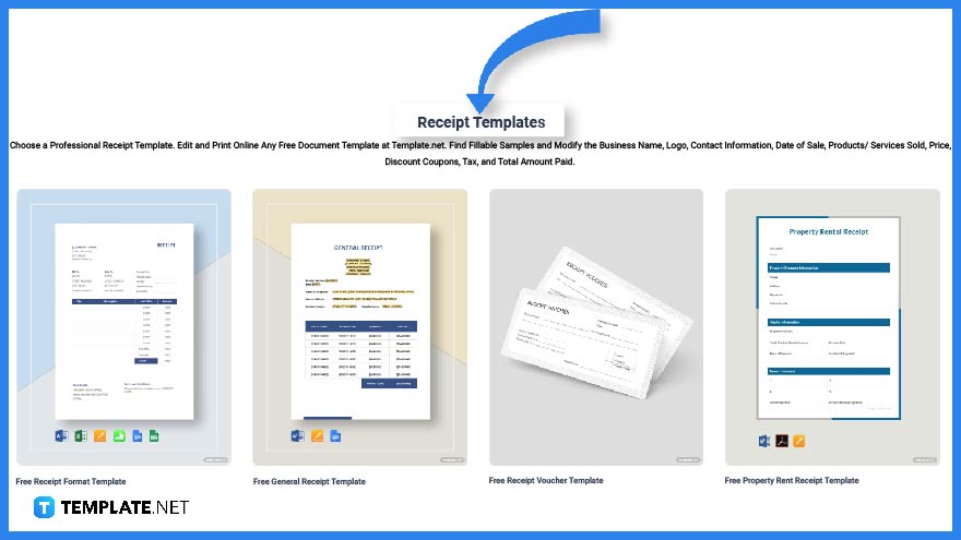 How to Make/Create a Receipt in Microsoft Word [Templates + Examples ...