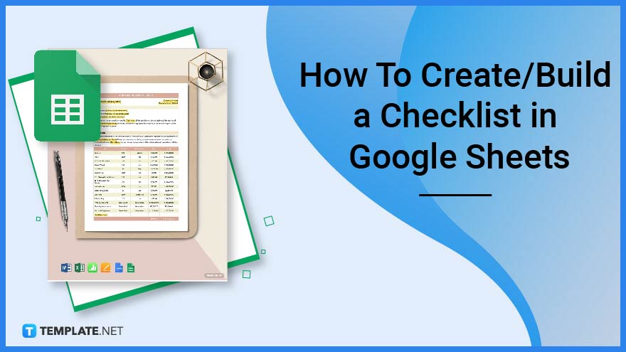 How To Create Build A Checklist In Google Sheets