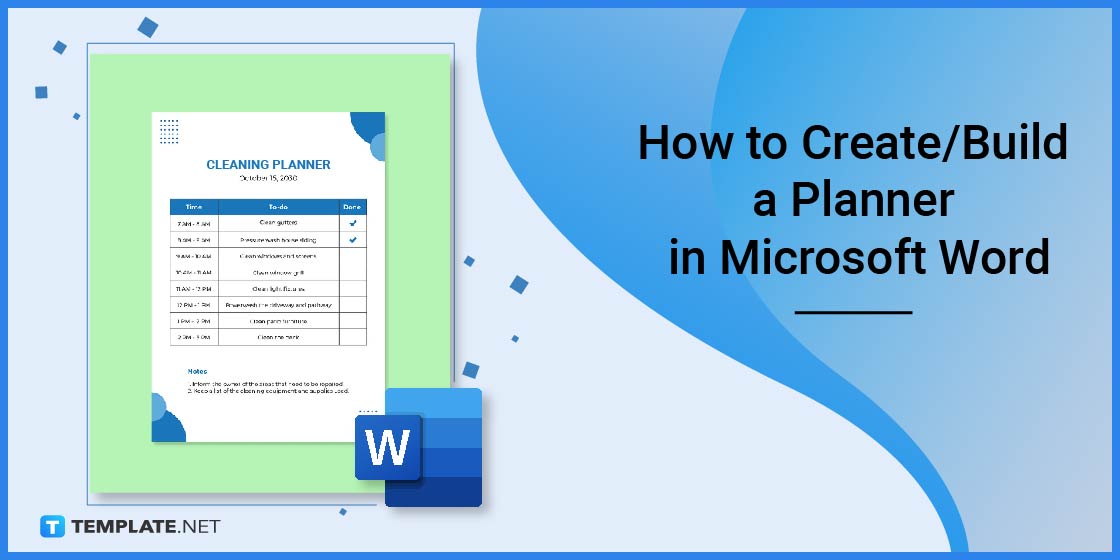 How To Make Create A Planner In Microsoft Word Templates Examples 2023