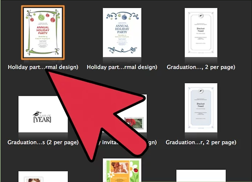 How to Make an Invitation on Microsoft Word