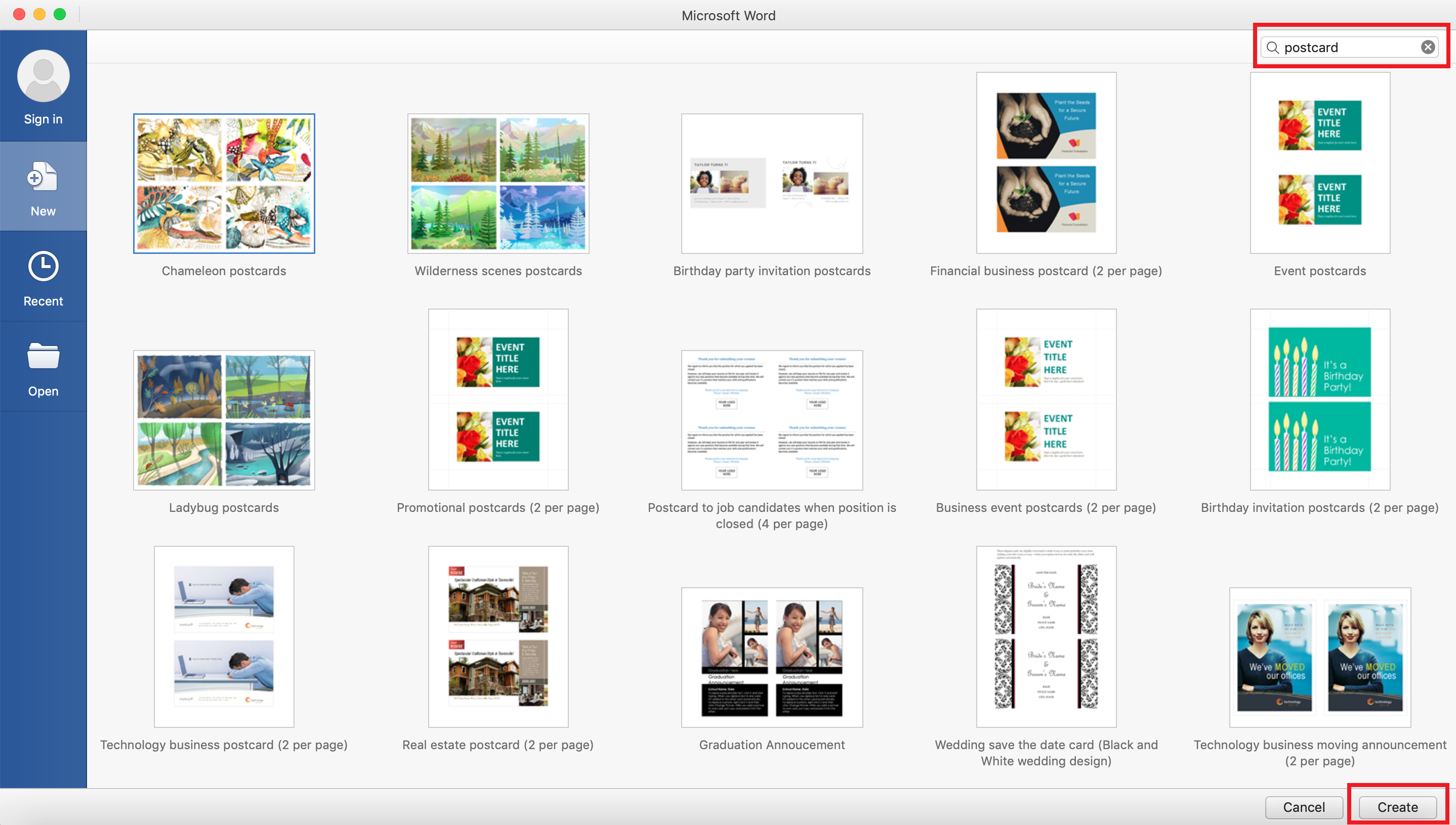 How to Make a Postcard in Word | Free & Premium Templates
