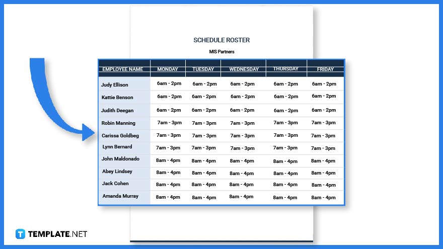 How To Create/Build a Schedule in Google Docs