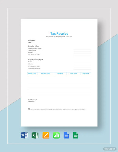 How to Make a Receipt on Excel