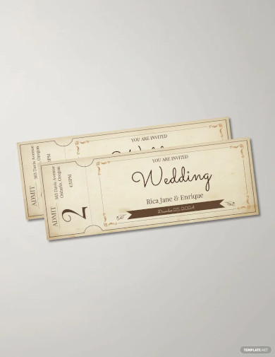 How to Make/Create a Ticket in Microsoft Word [Templates + Examples] 2023