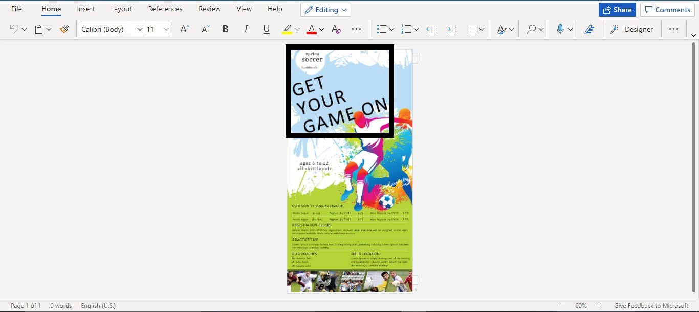 How to Make a Rack Card in Word | Free & Premium Templates