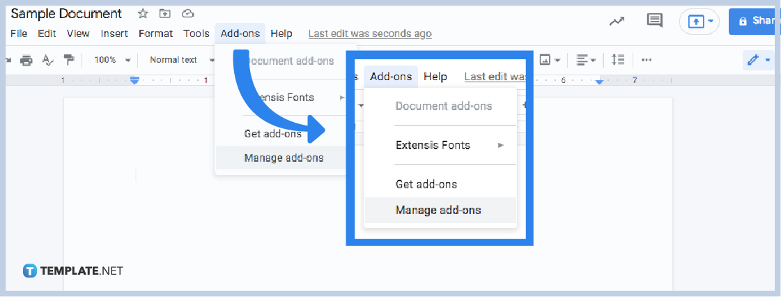 How to Add / Manage Extensions in Google Docs