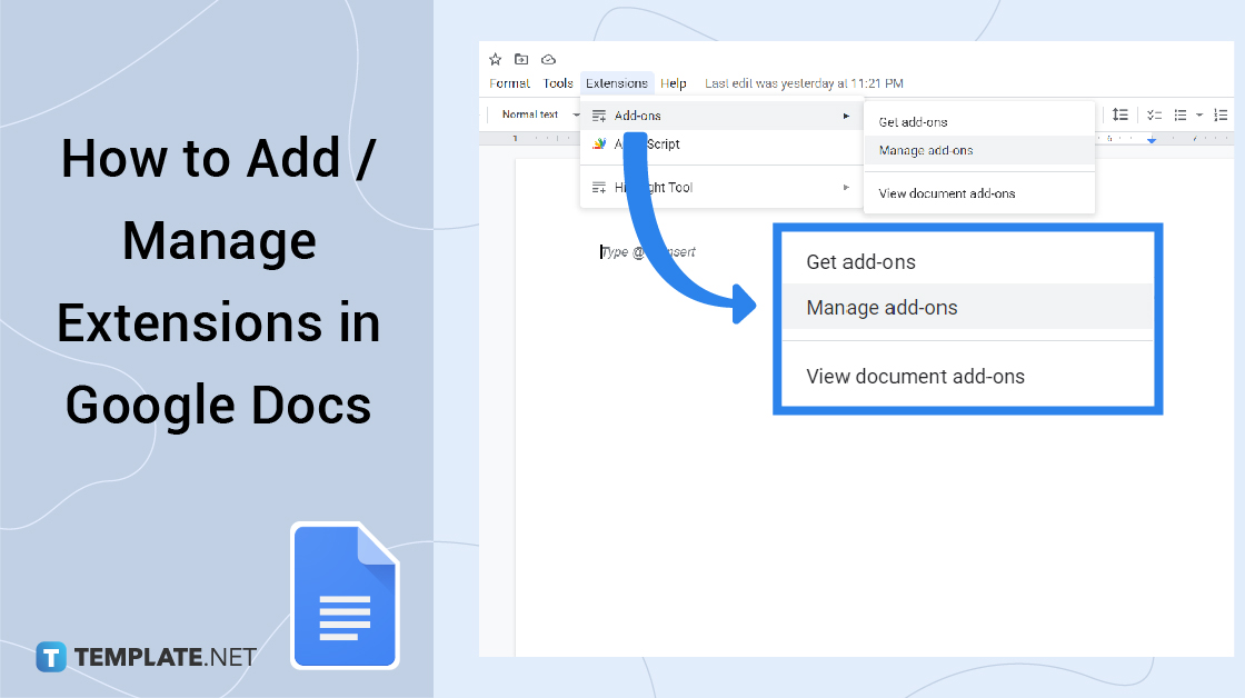 How To Add Manage Extensions In Google Docs