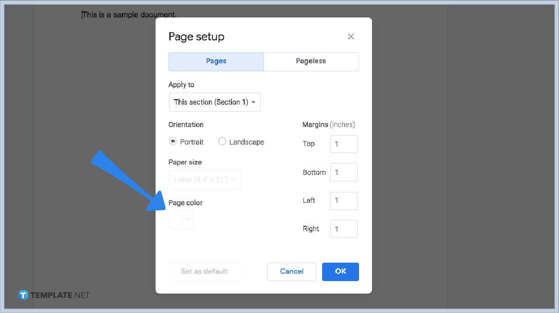 How to Change the Background Color on Google Docs