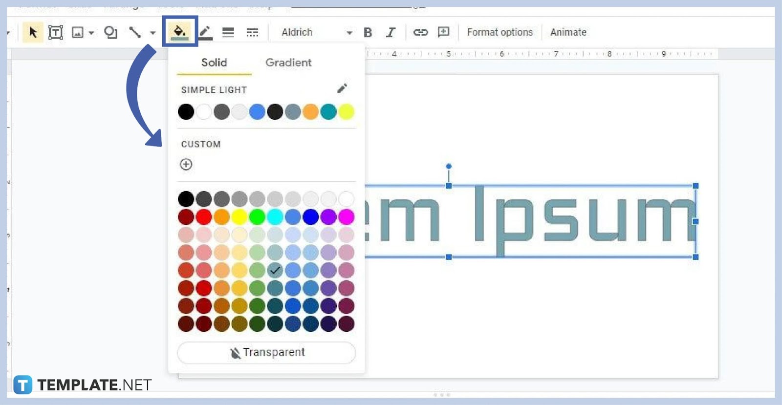 How to Make/Create an Outline on Text in Google Slides [Templates ...