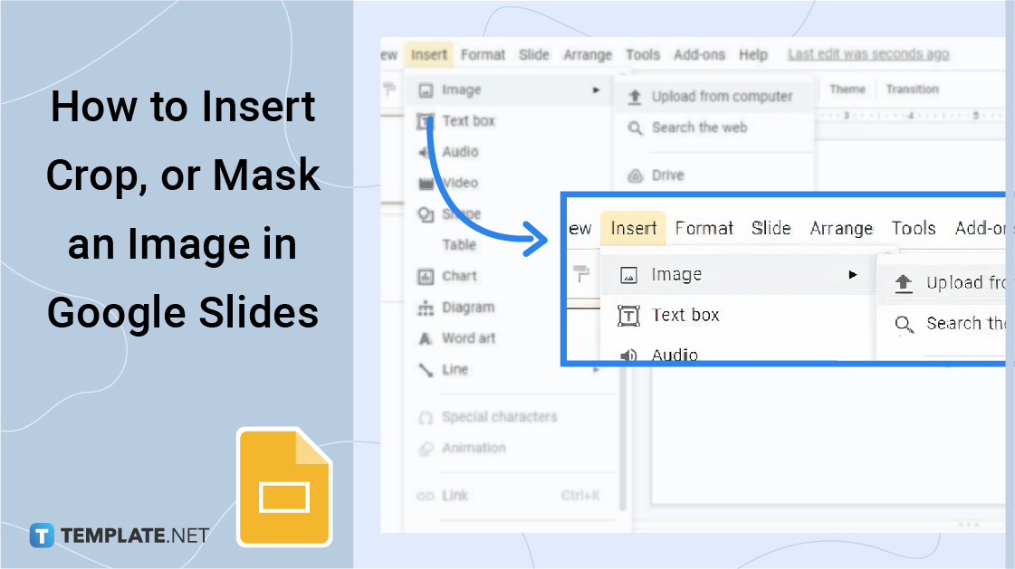 How To Insert Crop Or Mask An Image In Google Slides
