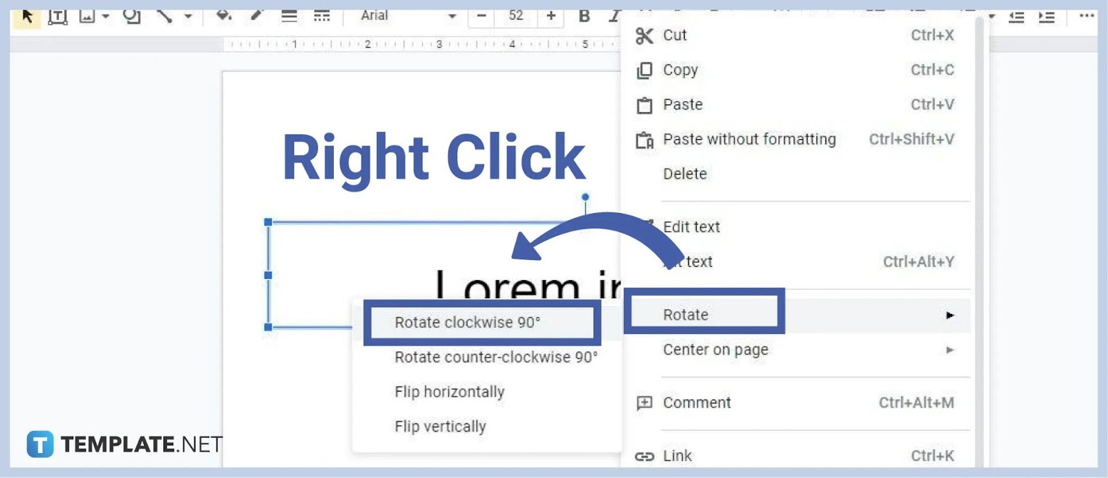How To Rotate Text In Google Slides Templates Examples 2023
