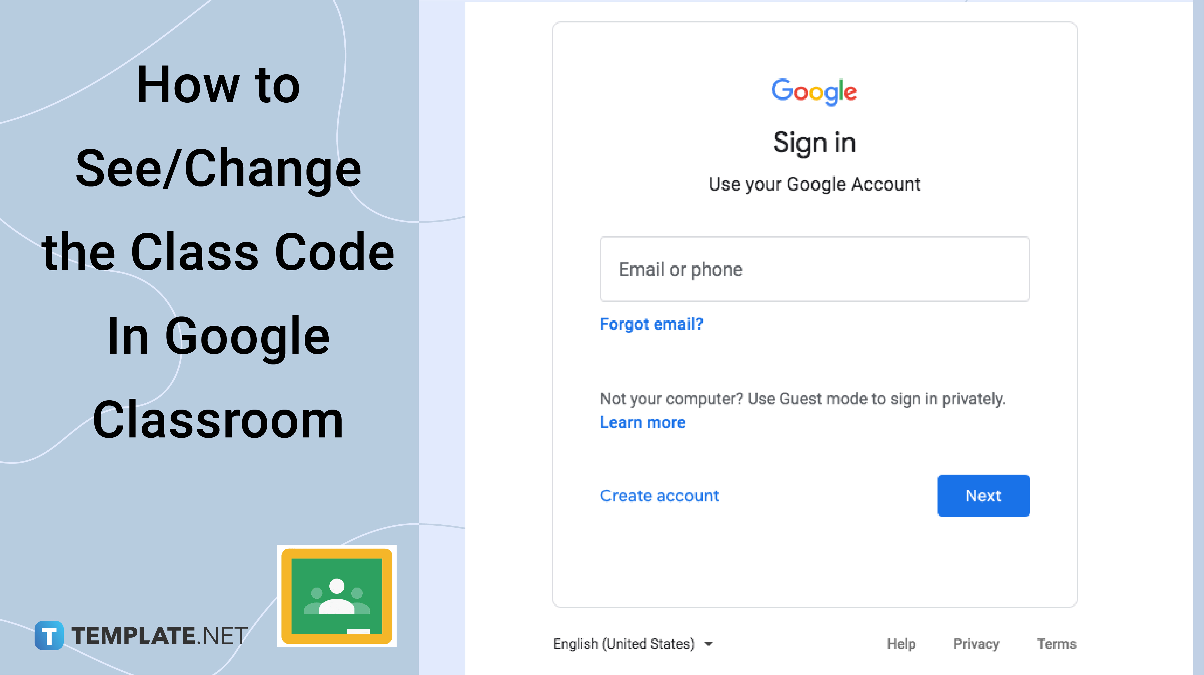 How To See Change The Class Code In Google Classroom