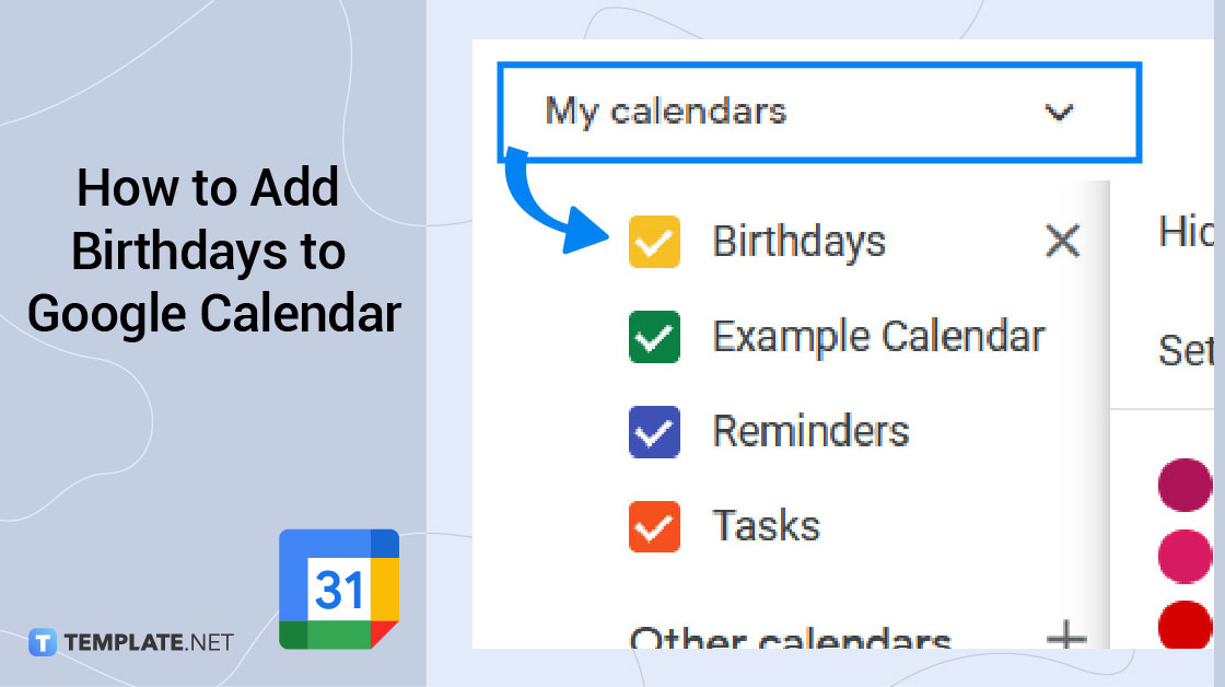 How To Add Birthdays To Google Calendar