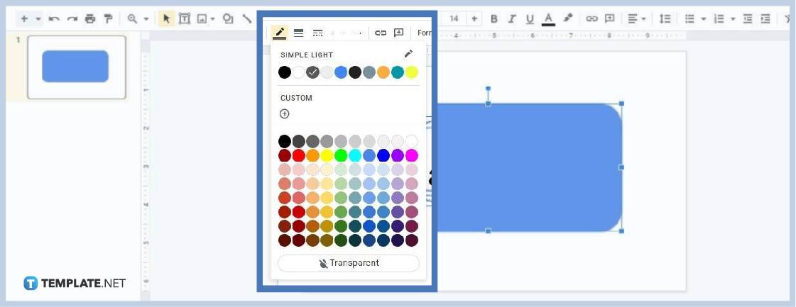 How To Fill A Shape In Google Slides