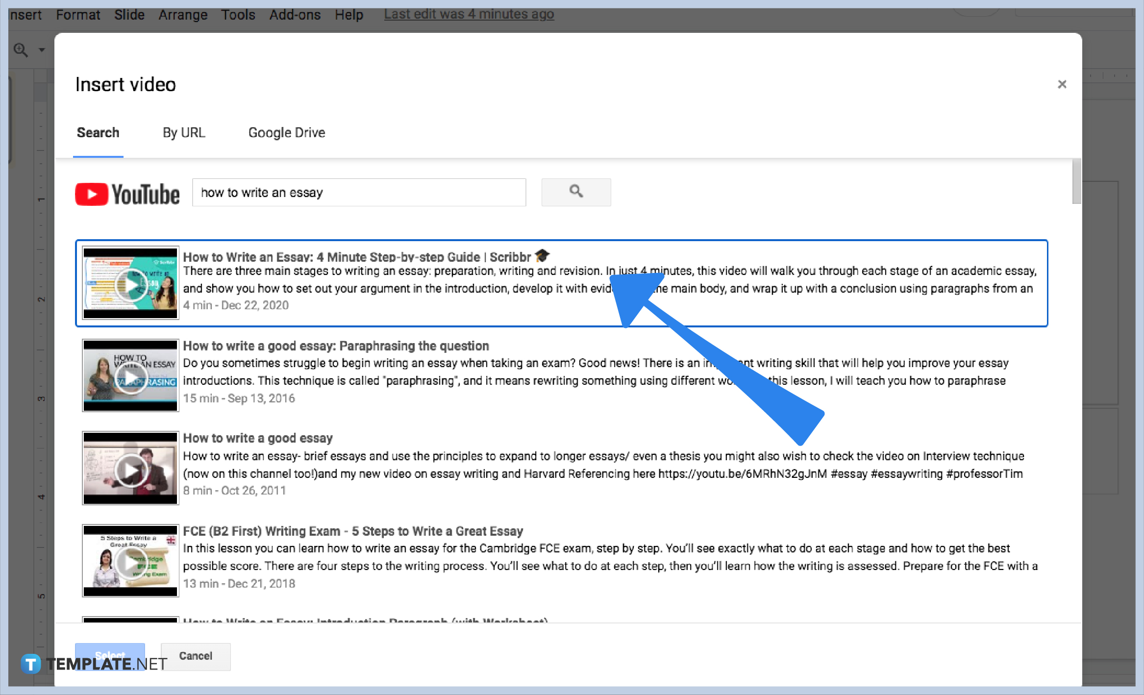 How To Insert A Video In Google Drawings