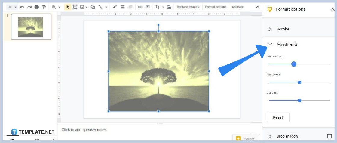 How to Make an Image Fade in Google Slides