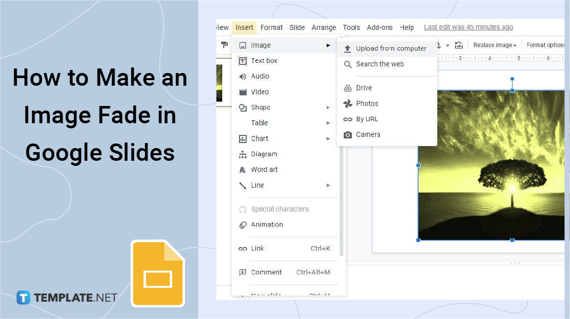 How To Make An Image Fade In Google Slides