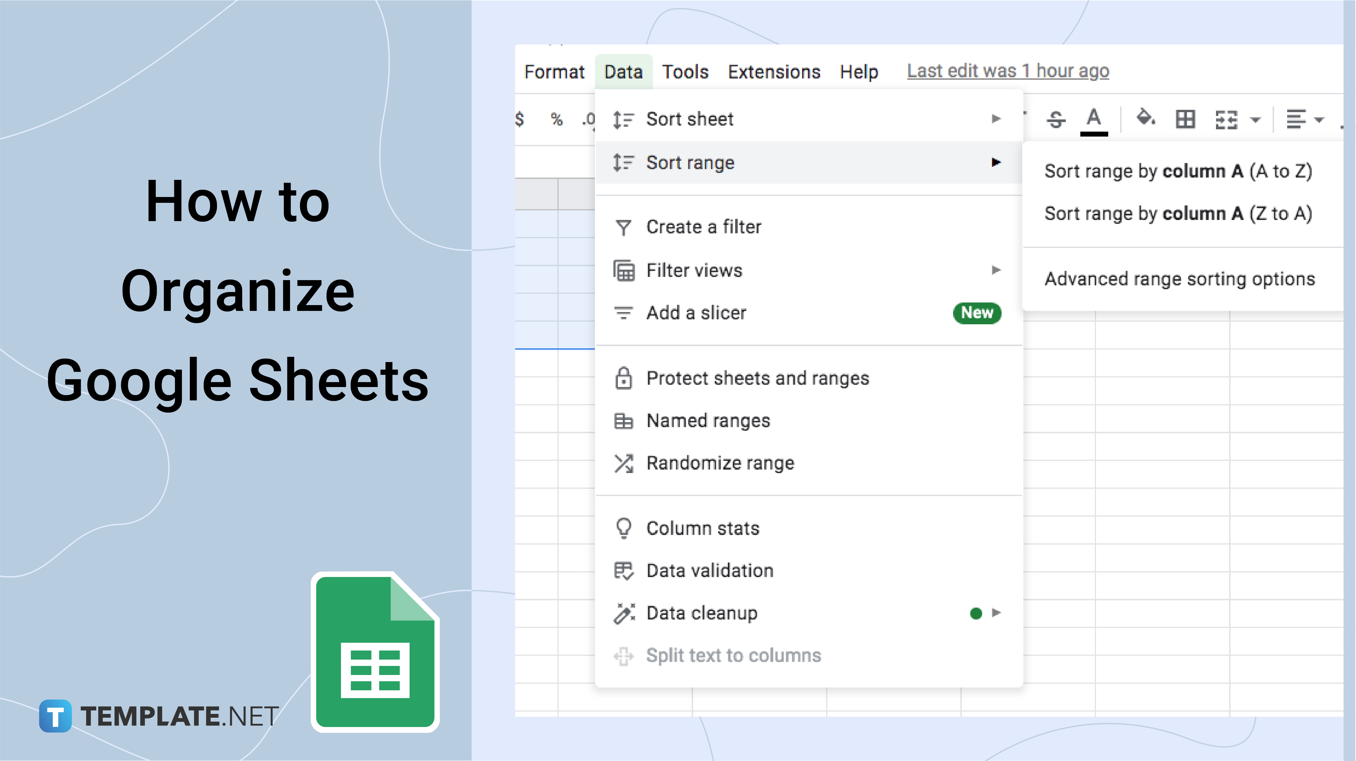 How To Organize Google Sheets