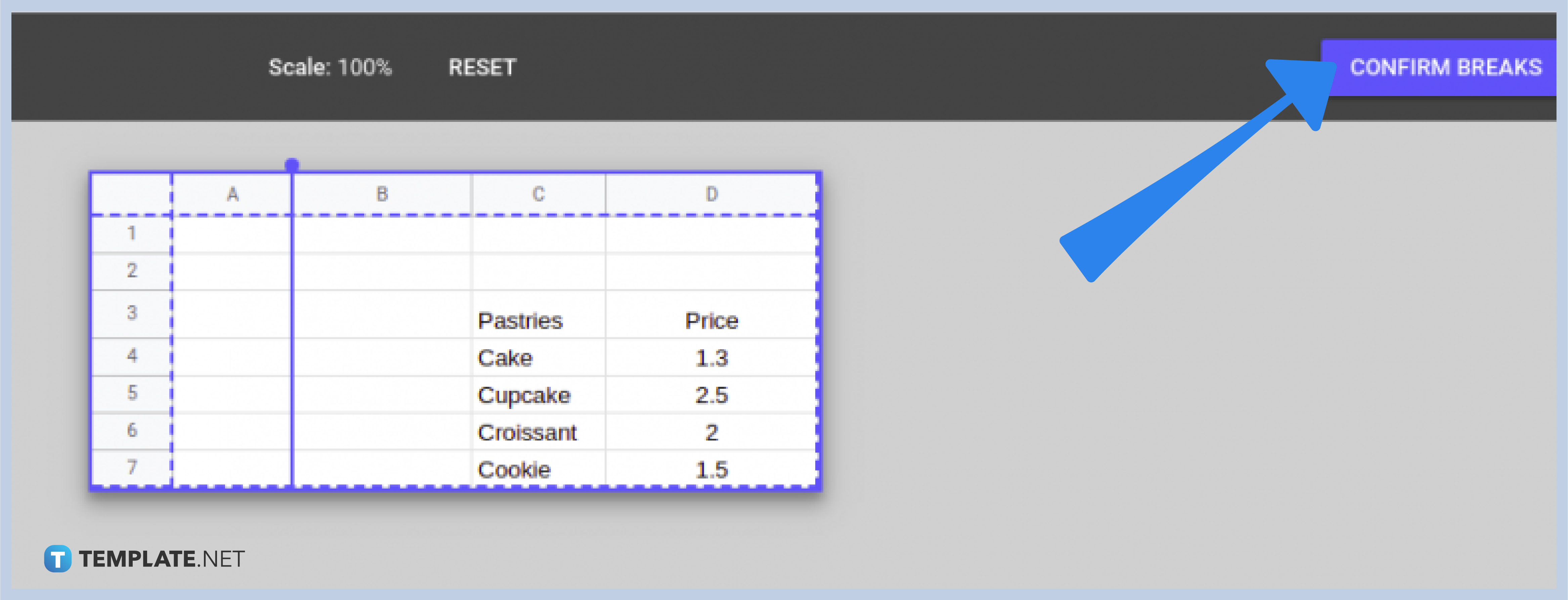 How To View Page Breaks In Google Sheets