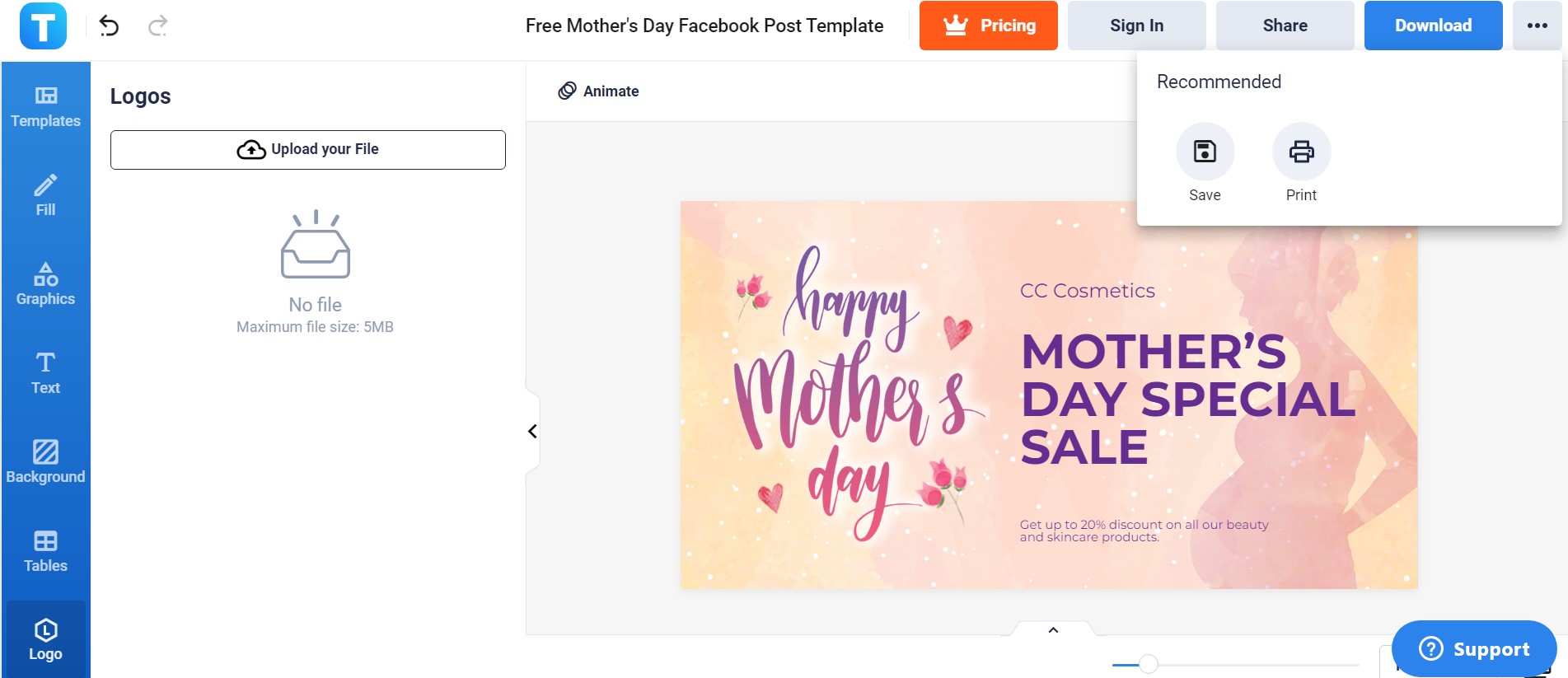 Free Mother's Day Vector Clipart (PNG, SVG) to Edit Online