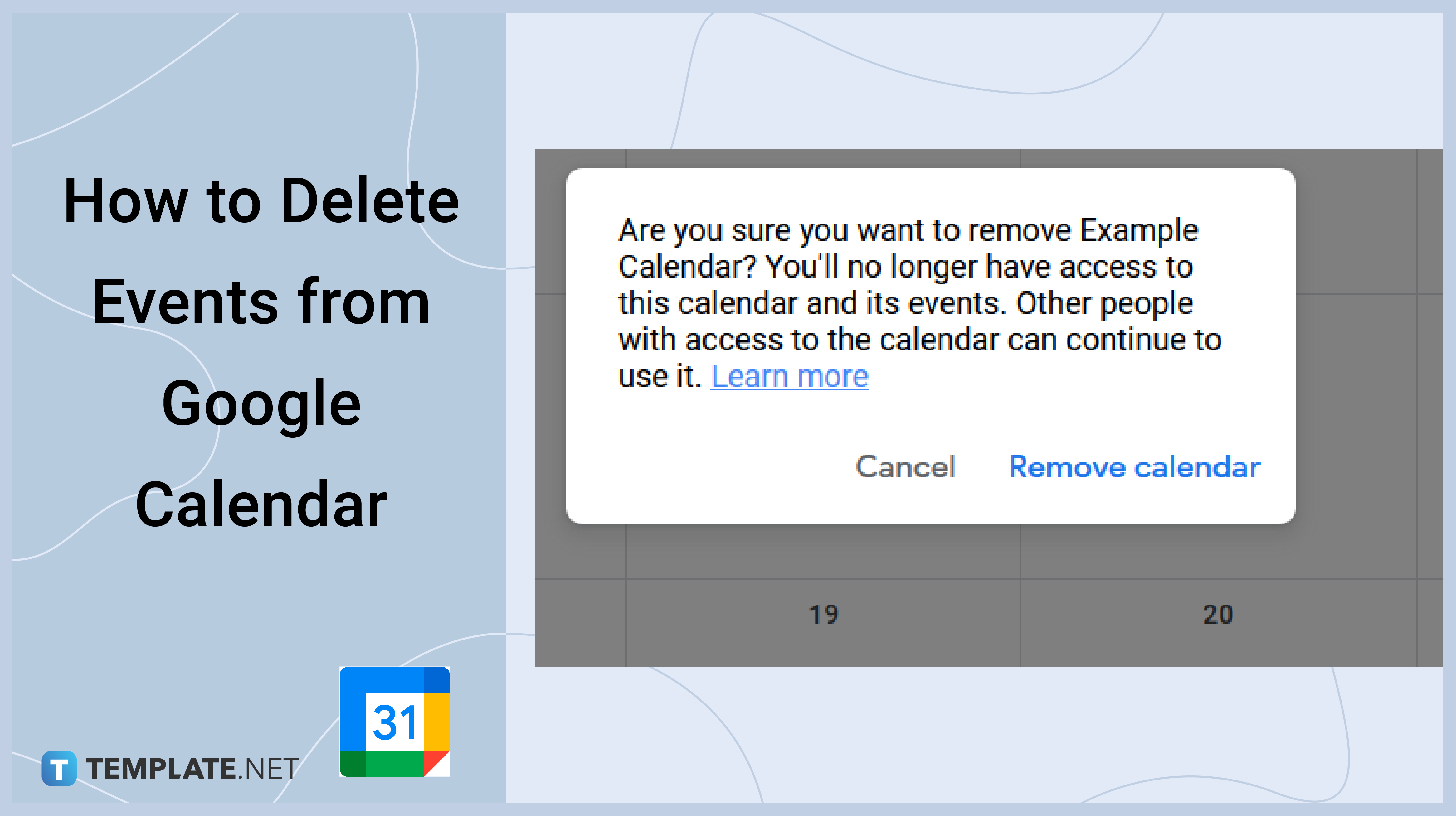 How To Delete Events From Google Calendar