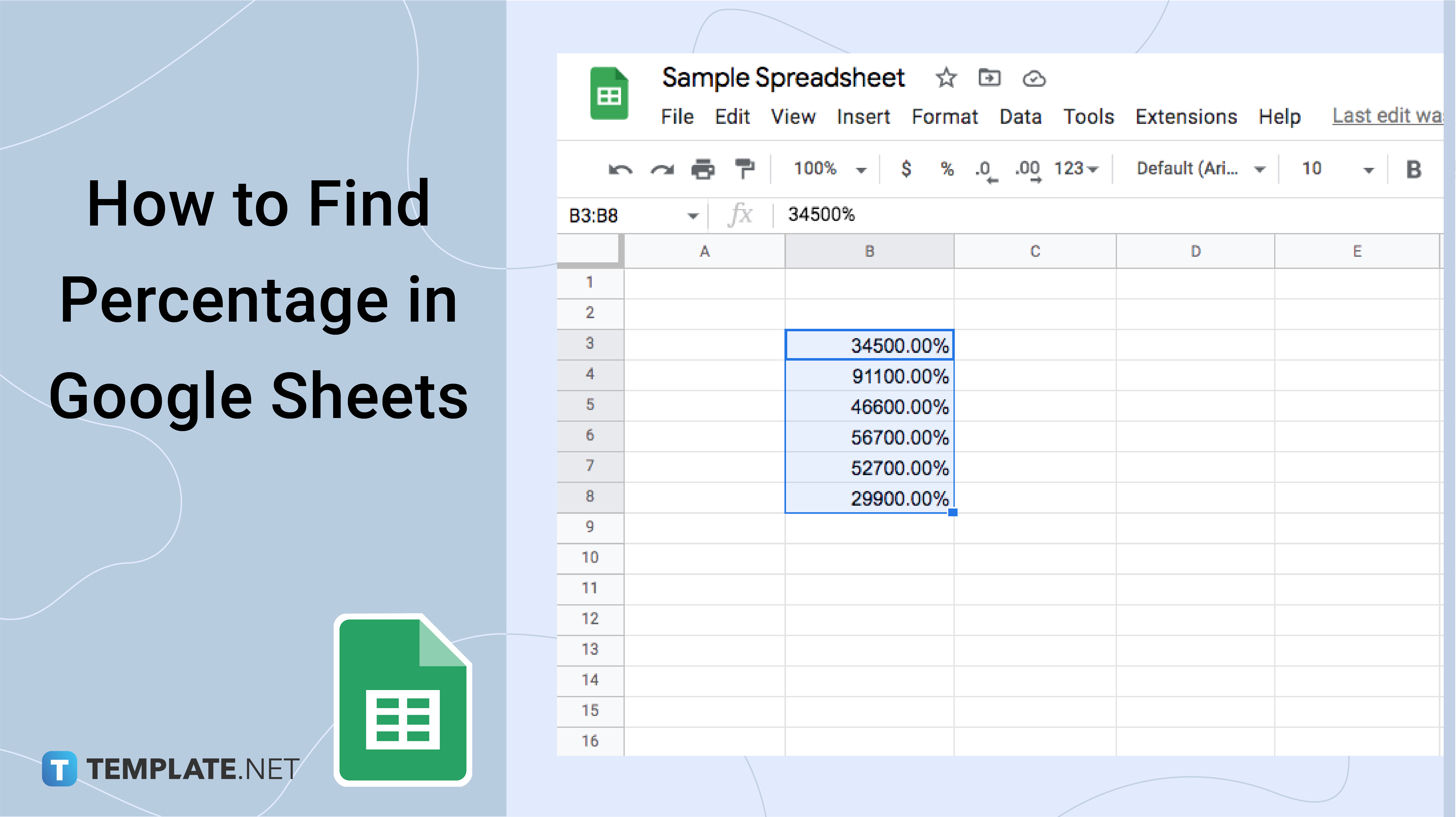  How To Find Percentage In Google Sheets 