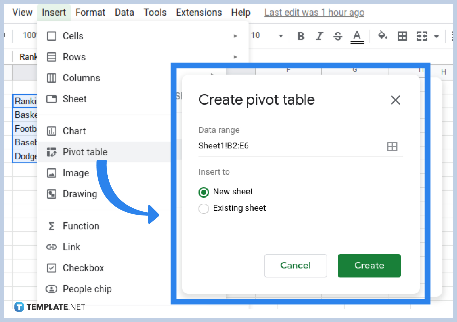 How To Insert Use Pivot Table In Google Sheets