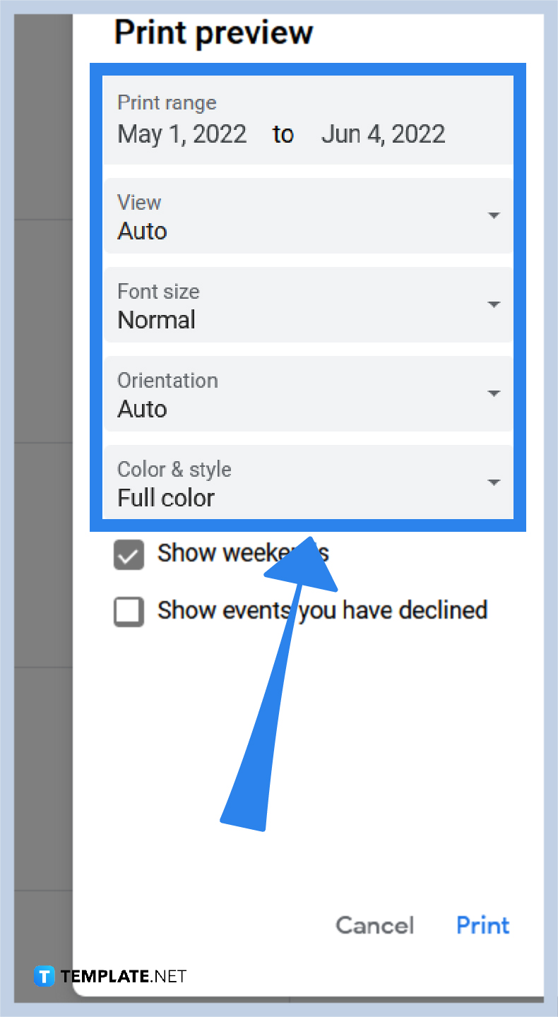 How To Print Google Calendar