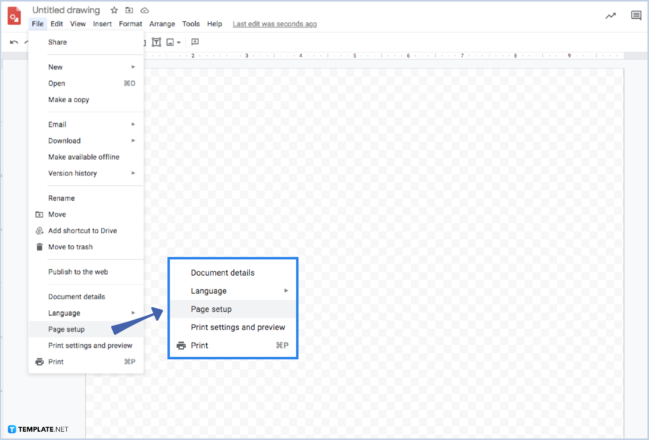 How to Resize the Canvas on Google Drawings