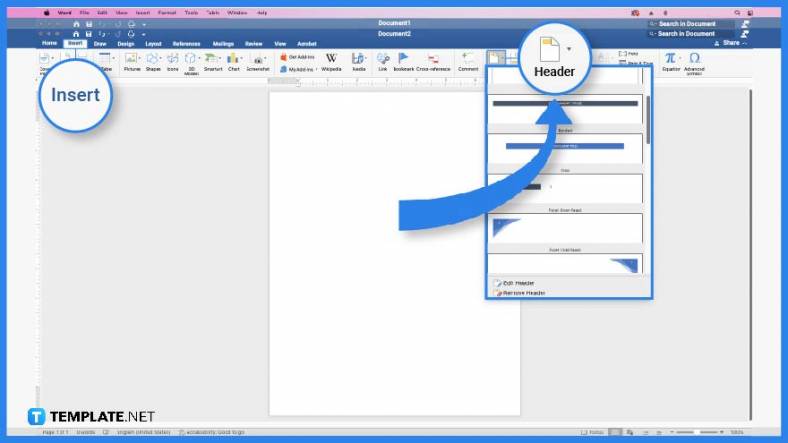 How to Insert Letterheads in MS Word