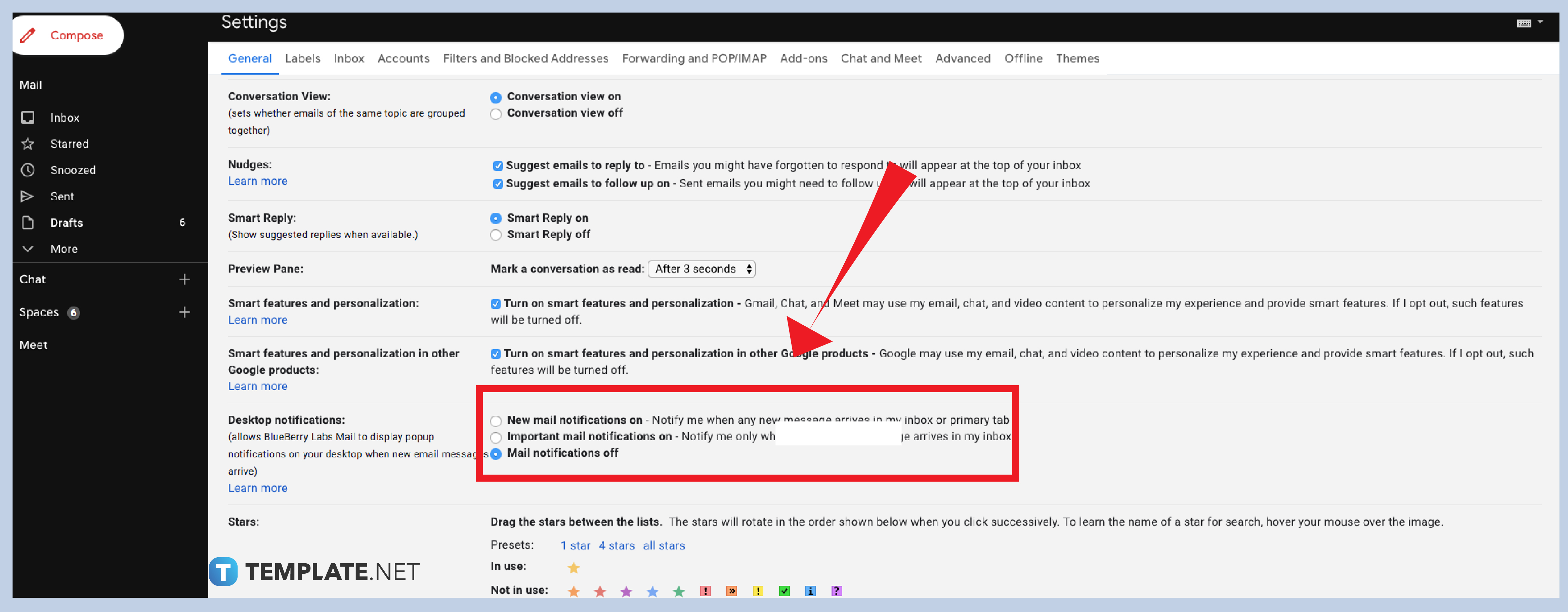 How to Turn Off Email Notifications on Google Mail