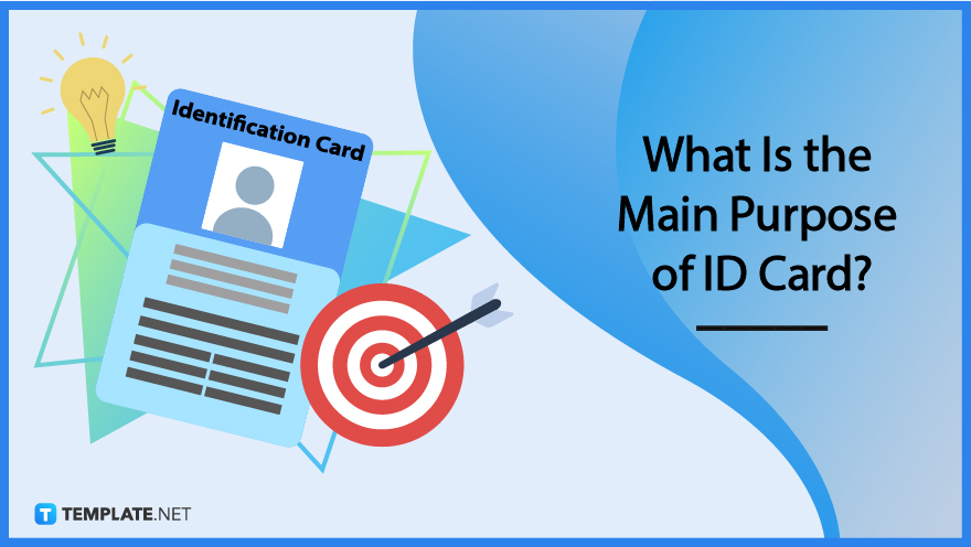What Is The Main Purpose Of ID Card 