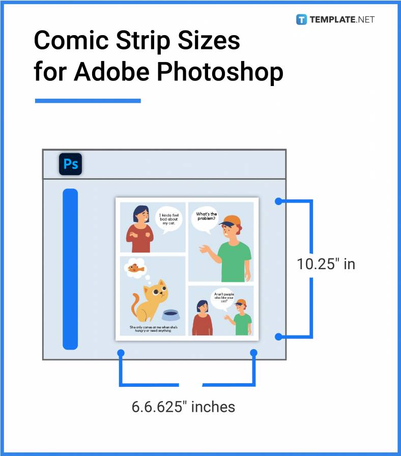 Comic Strip Size - Dimension, Inches, mm, cms, Pixel