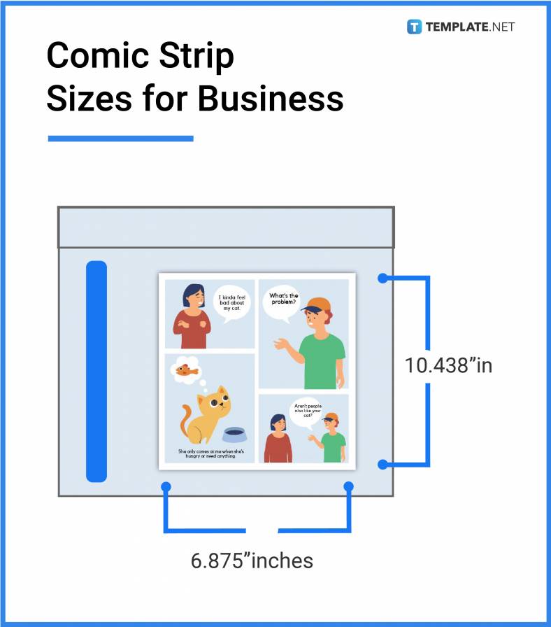 Comic Strip Size - Dimension, Inches, mm, cms, Pixel