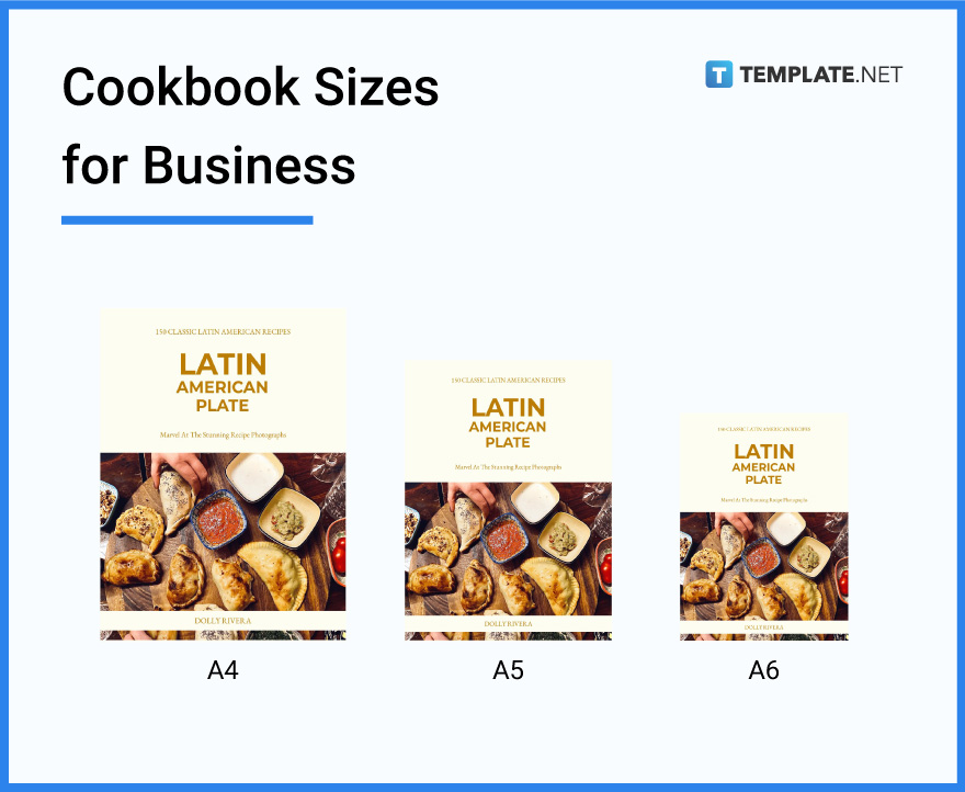 Cookbook Size Dimension Inches Mm Cms Pixel