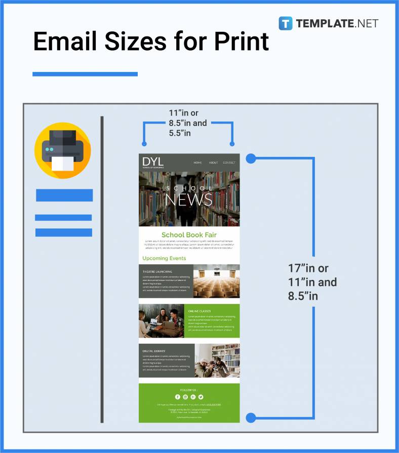 Email Newsletter Size Dimension Inches Mm Cms Pixel