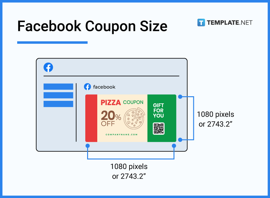 Coupon Sizes - Dimension, Inches, mm, cm, Pixel