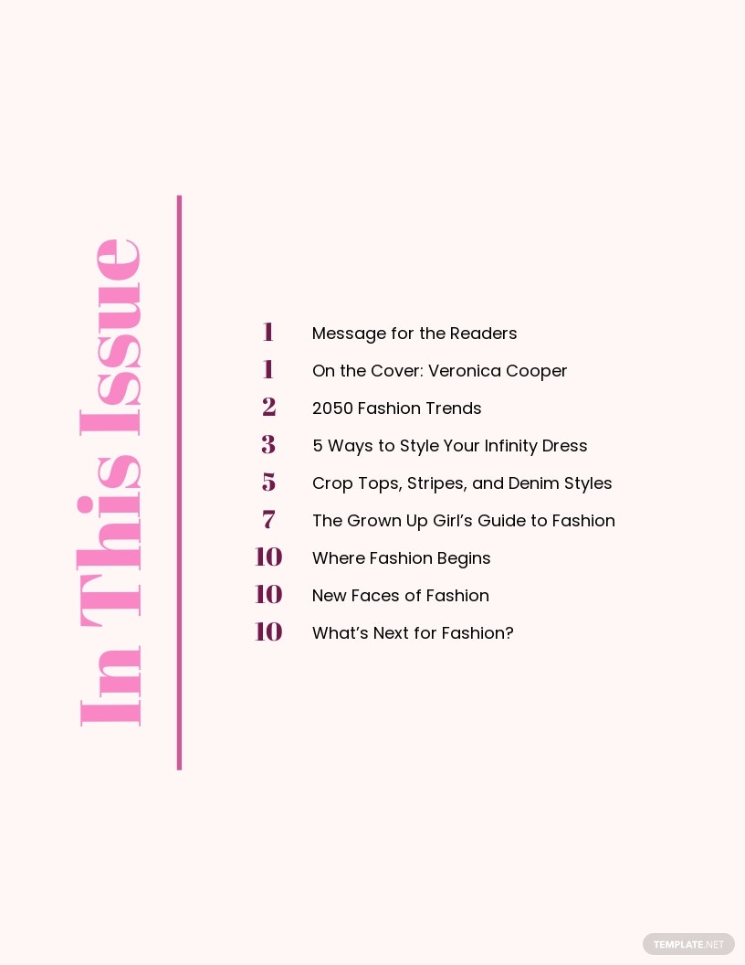 Table of Content - What is a Table of Content? Definition, Types, Uses