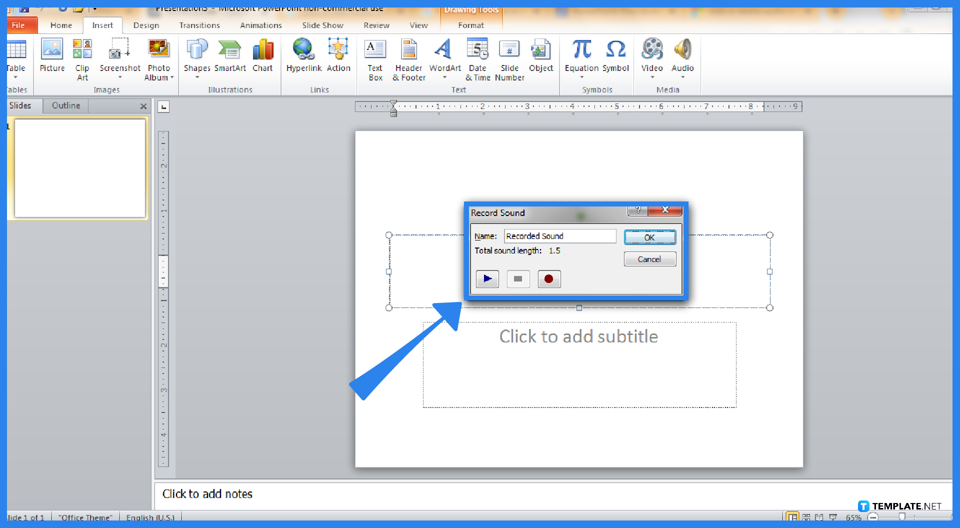 How To Add Audio In Microsoft PowerPoint