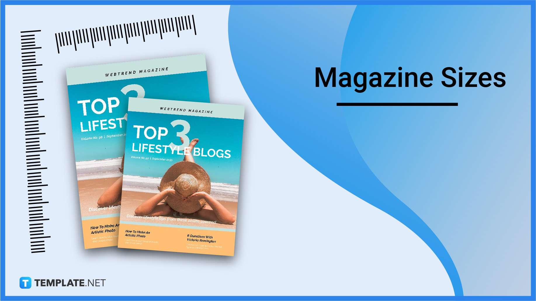 Magazine Size Dimension Inches Mm Cms Pixel