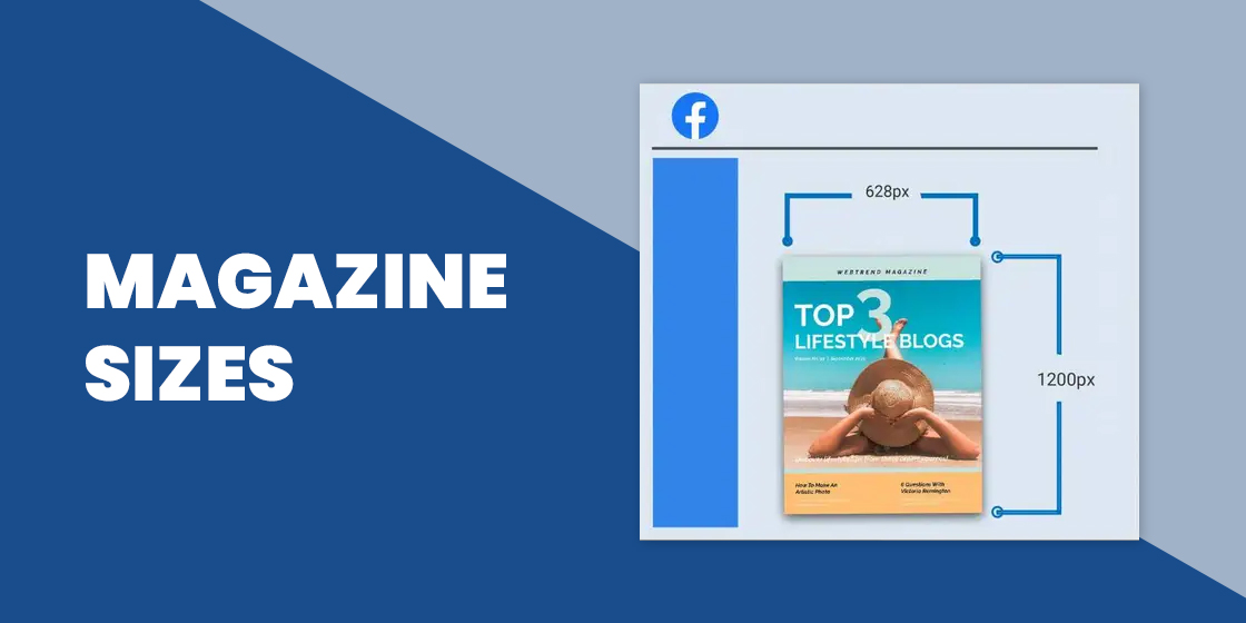 Magazine Size Dimension Inches Mm Cms Pixel