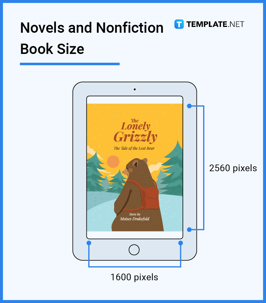 Book Cover Size - Dimension, Inches, mm, cms, Pixels