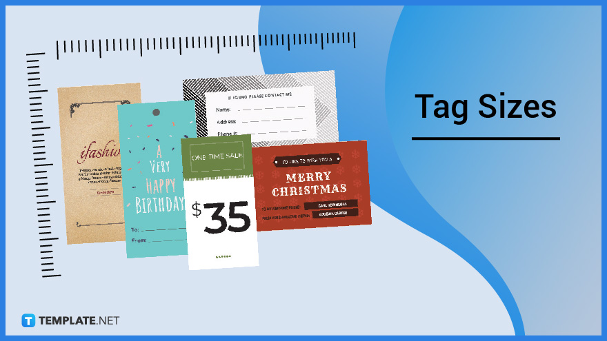 Tag Size Dimension Inches Mm Cms Pixel