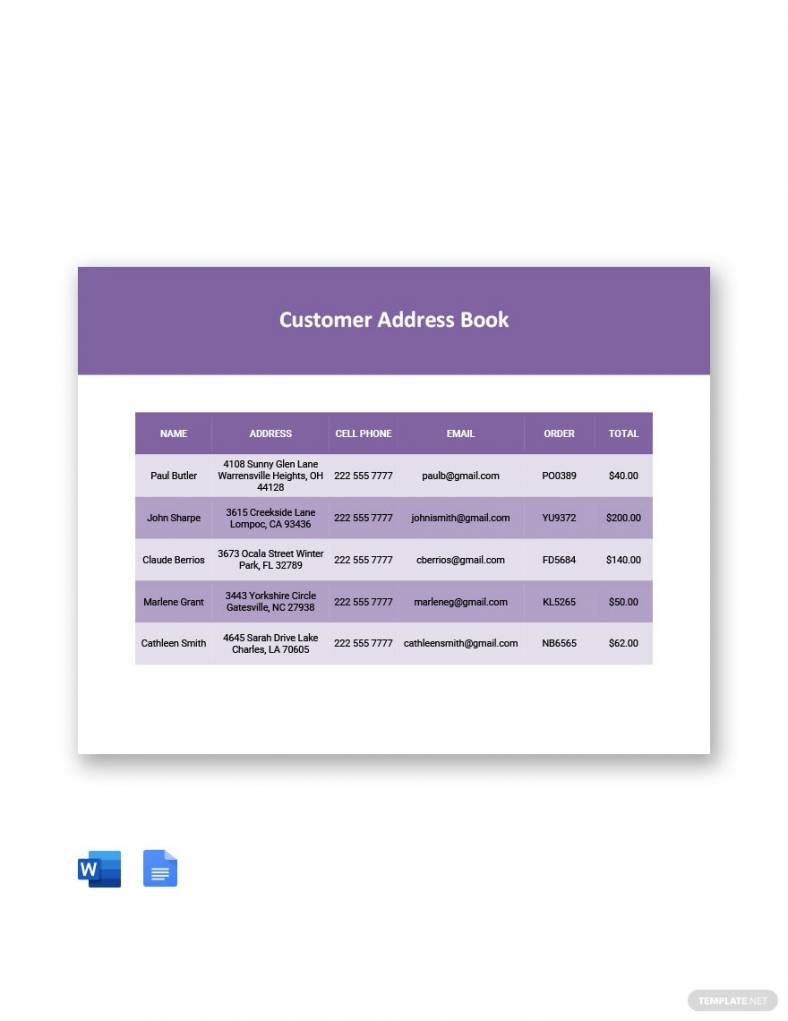 What Is an Address Book? Definition, Types, Uses | Free & Premium Templates