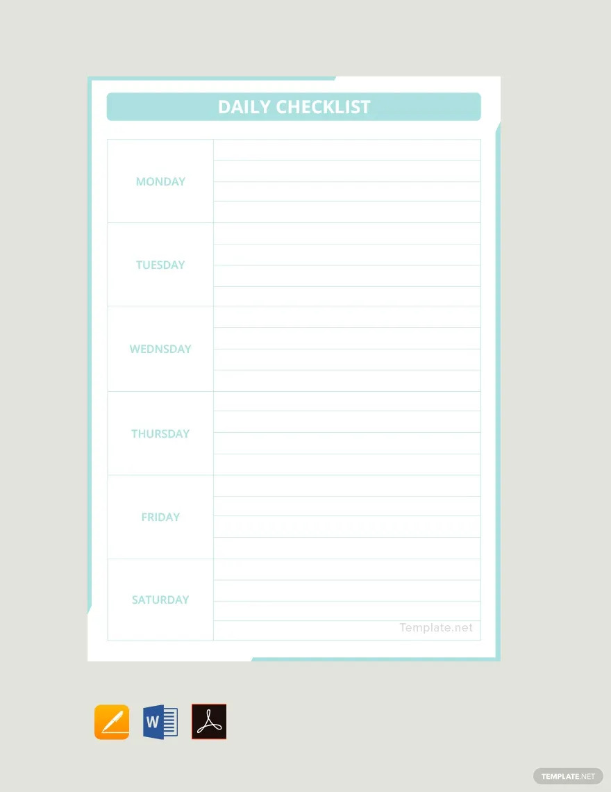 Checklist - What is a Checklist? Definition, Types, Uses | Free ...