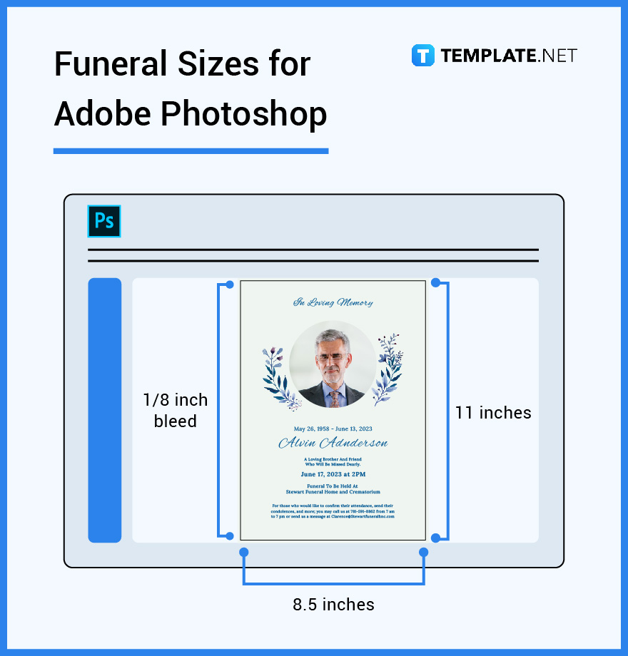 Funeral Size - Dimension, Inches, mm, cms, Pixel | Free & Premium Templates